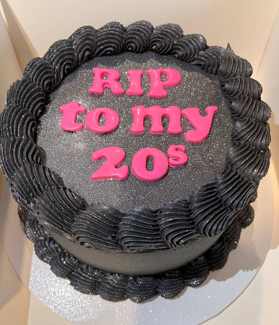 RIP to My 30s Cake – Custom Cakes BNE