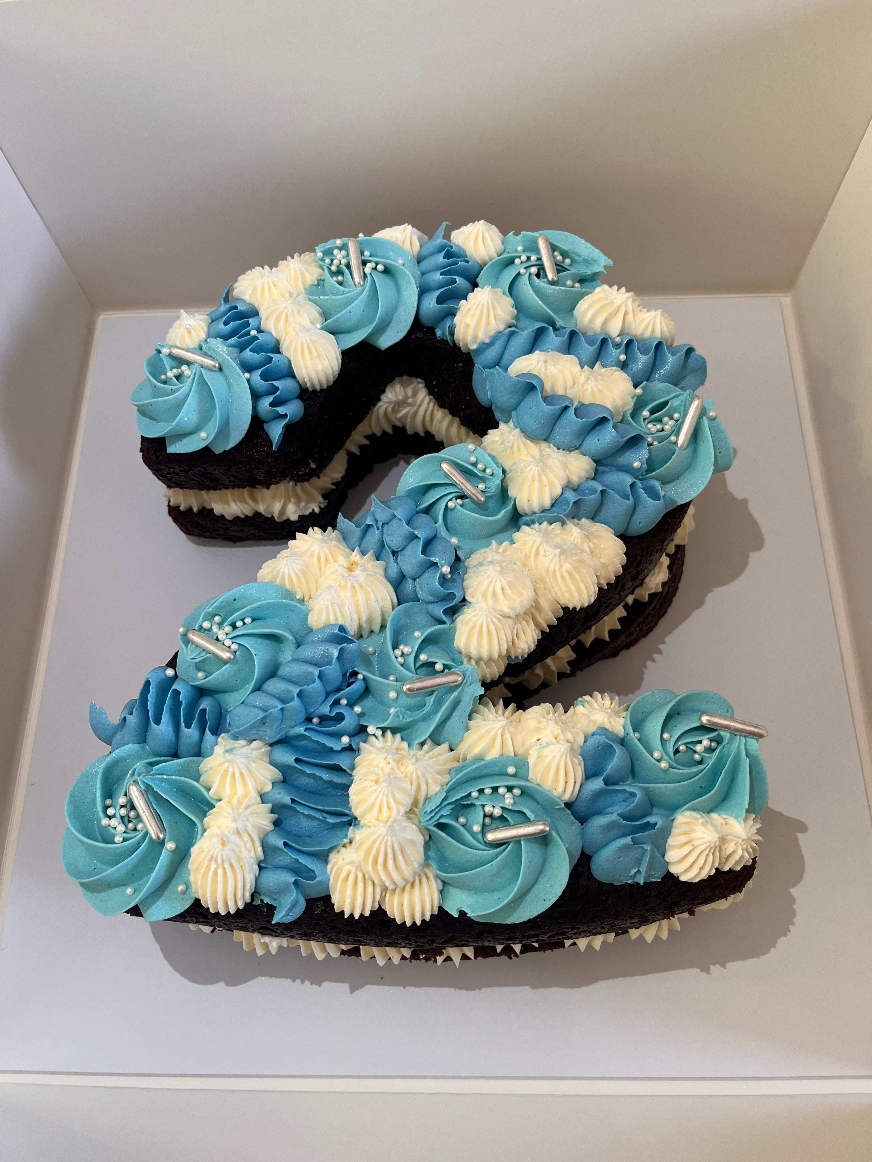 Elegant Kids Number Cakes Brisbane | Custom Single Digit Cakes – Custom ...